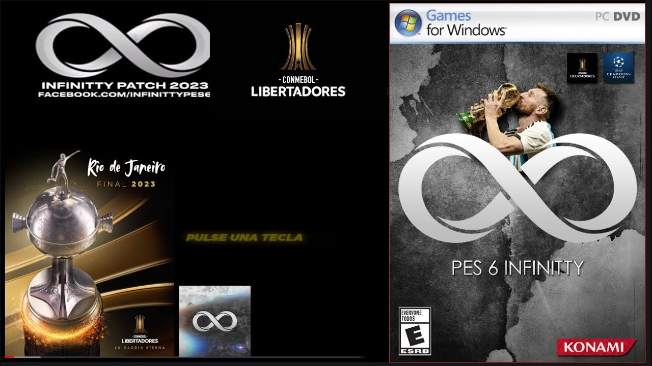 ¡UNA LOCURA EL NUEVO PES 6 INFINITTY PATCH 2023! - YouTube