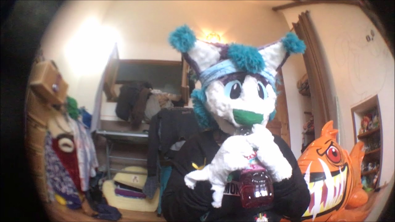 Blueberry the lynx fursuit evolution - YouTube