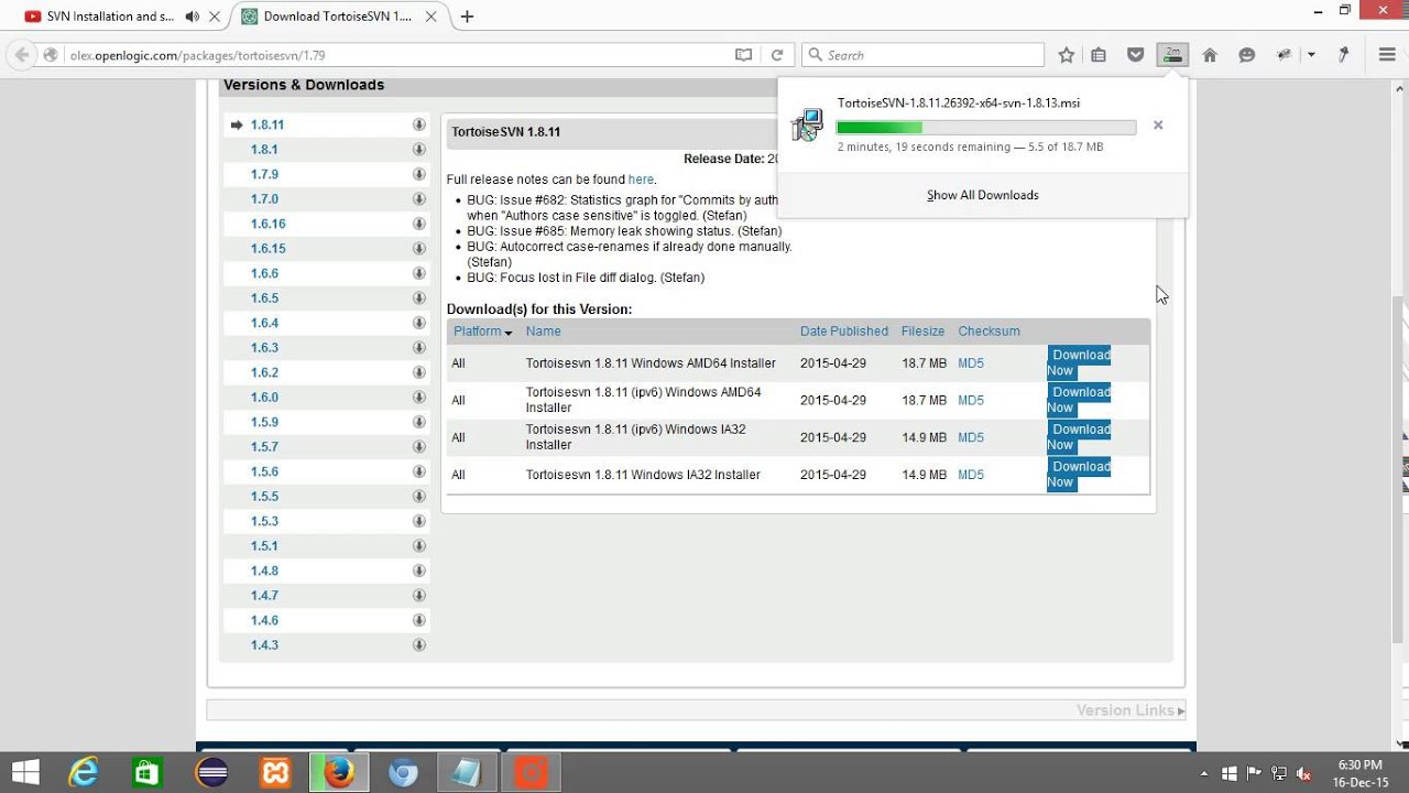 SVN Installation and setup and Configuration process in windows - YouTube