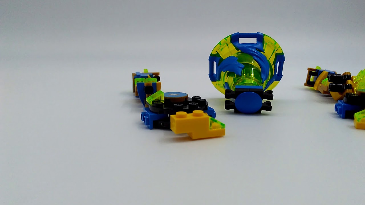 Lego 70660 alternative build, Jay's spinjitzu taser mech. - YouTube