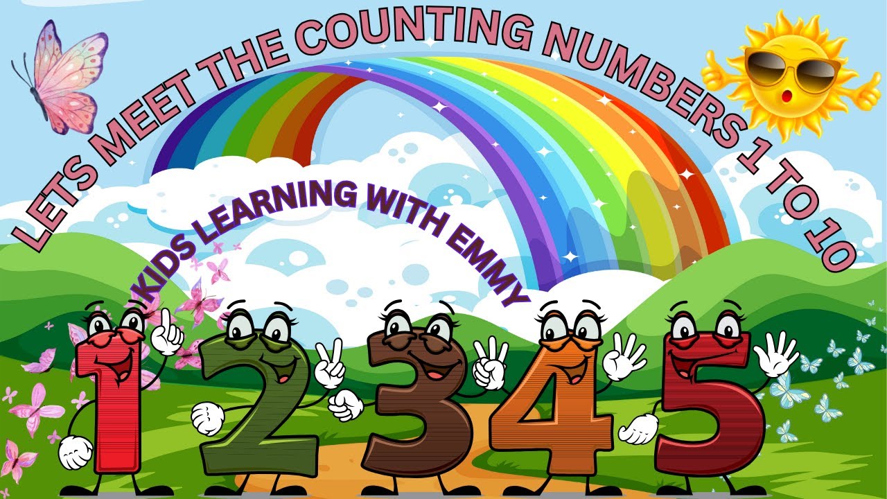 "Let’s Count Together! Numbers 1 to 10 🌈 | Fun for Toddlers & Kids ...
