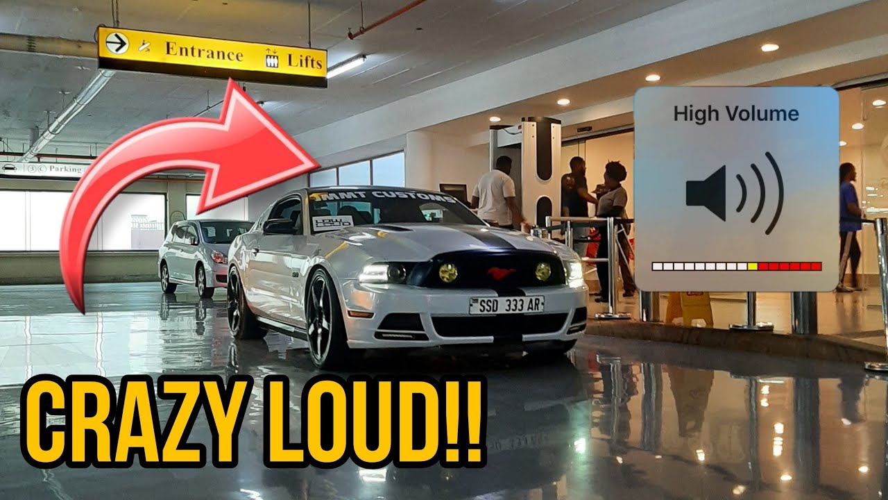 Crazy Loud Mustang GT spotted!! - YouTube