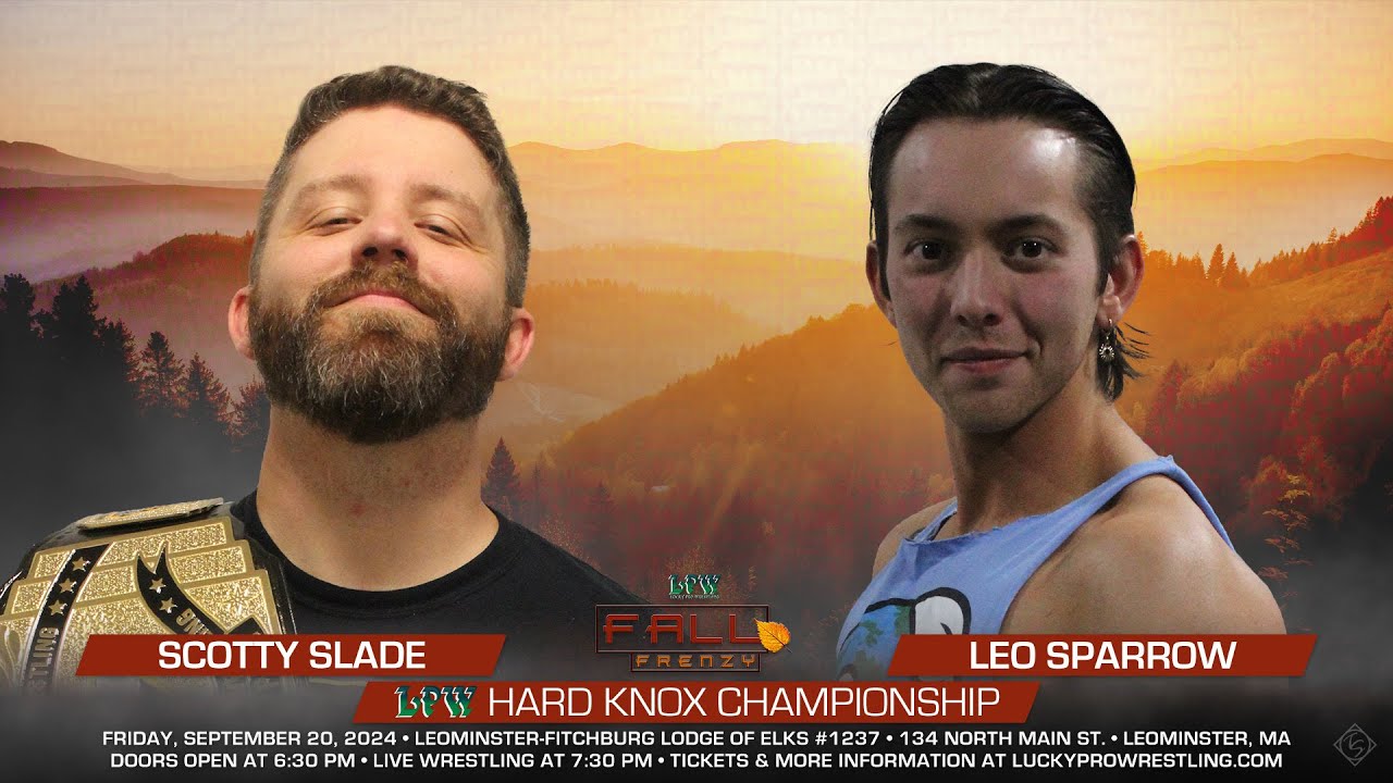 Leo Sparrow vs Scotty Slade LPW HardKnox Championship - YouTube