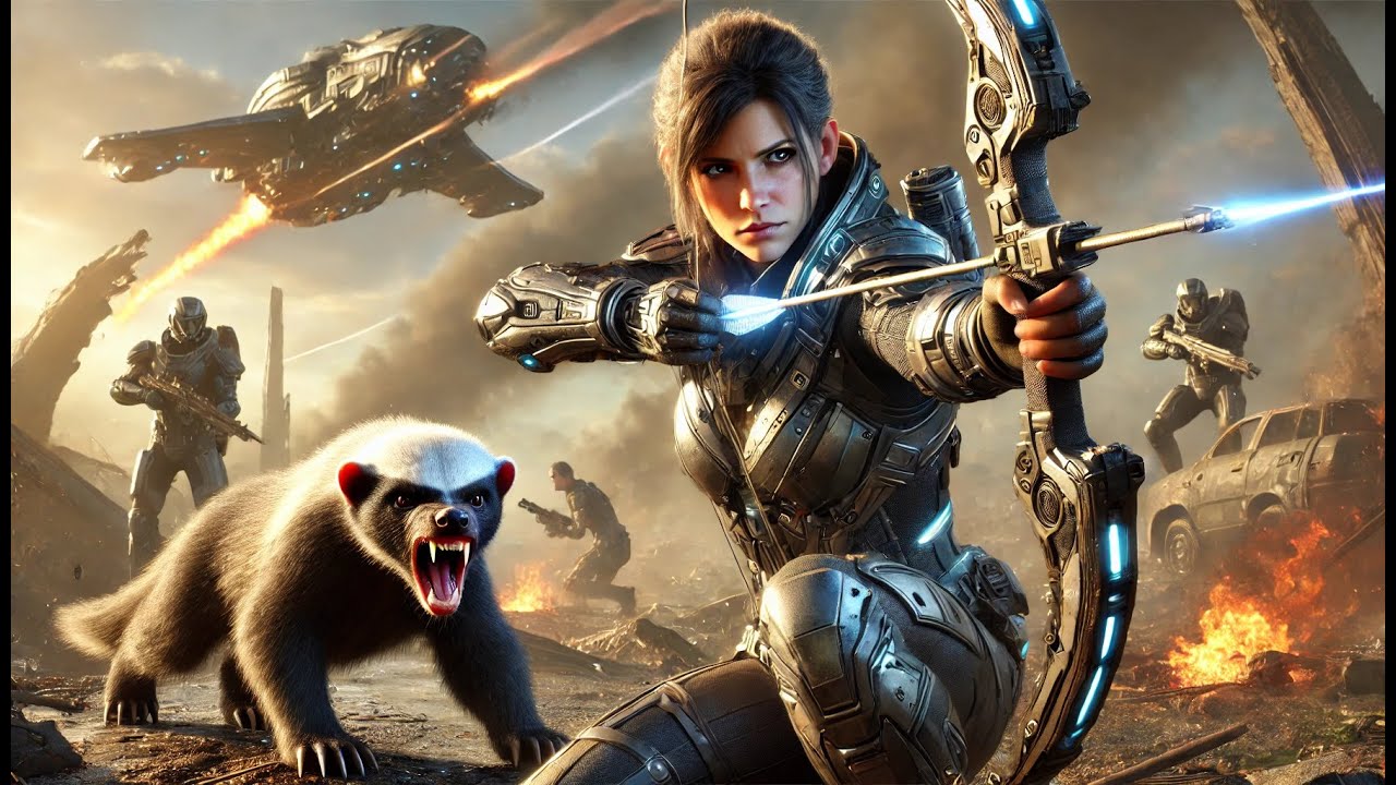 Aliens Launched an Invasion — She Loaded a Bow for Her Honey Badger HFY ...