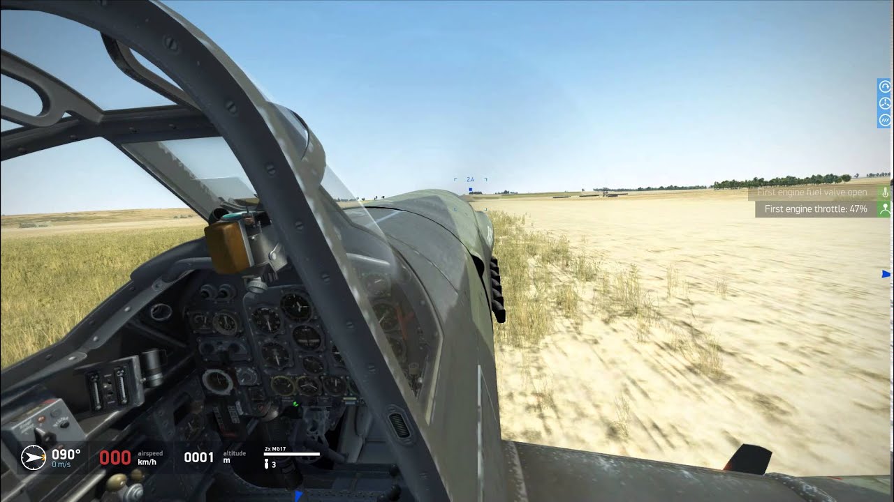 IL-2 BOS Stuka Start Up - YouTube