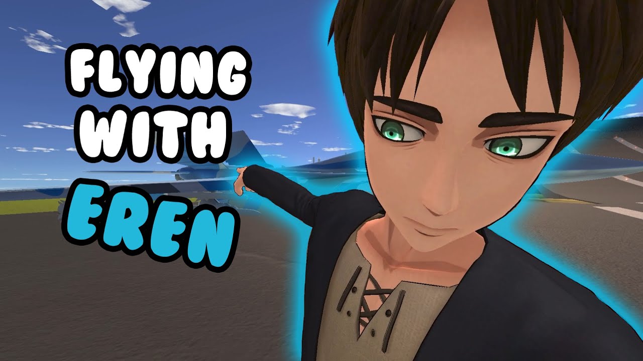Flying With Eren (AOT VR) - YouTube