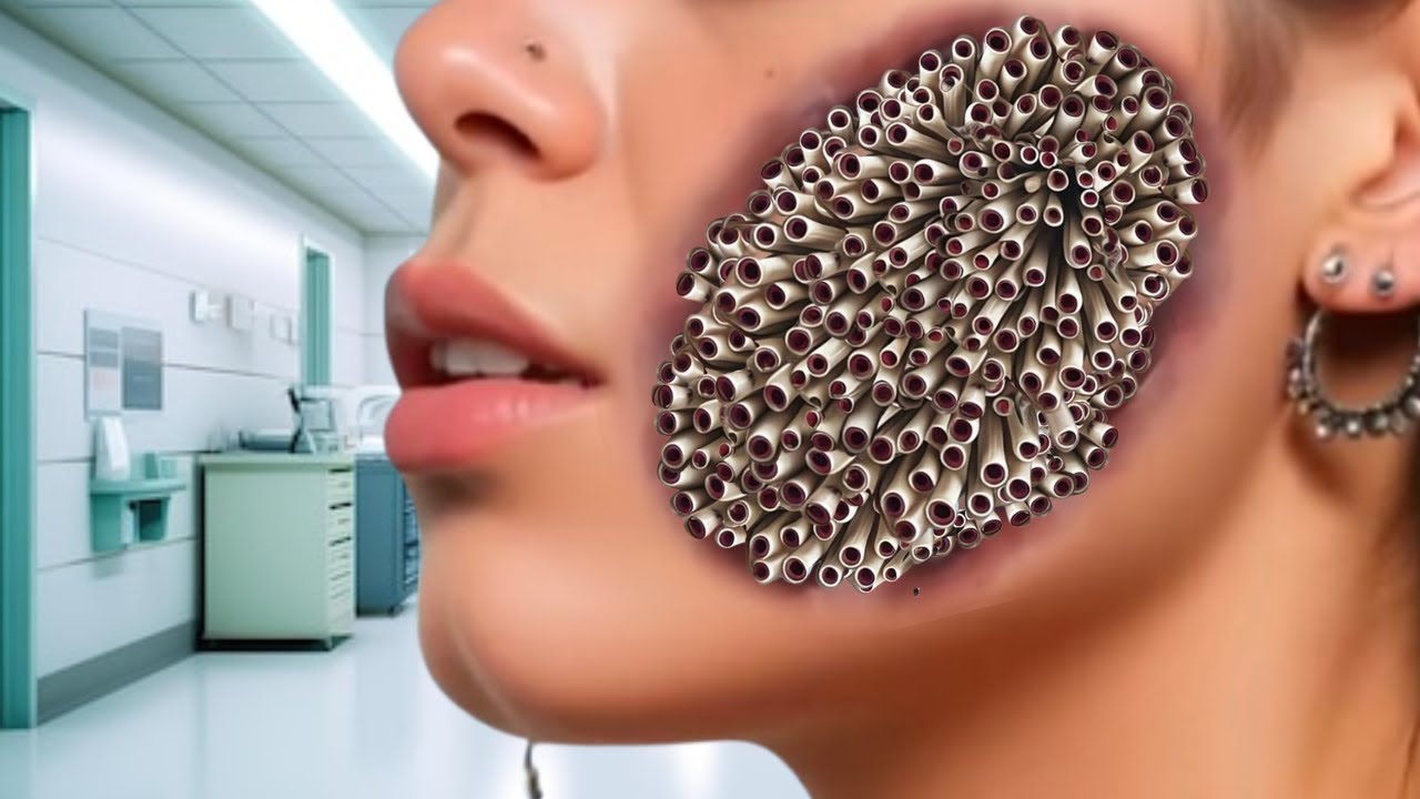 ASMR | This cheek ASMR animation make you very relaxed must watch 🥰💗 ...