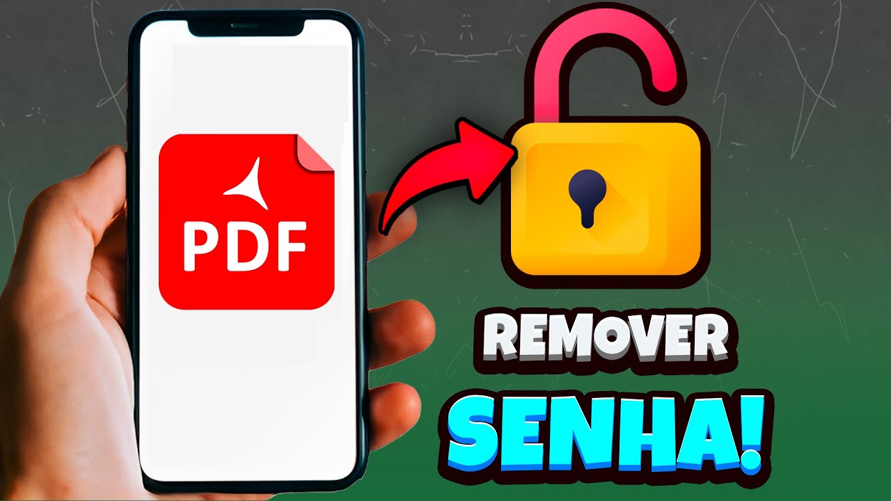 Como Remover Senha de um PDF pelo Celular | Tutorial Passo a Passo - YouTube