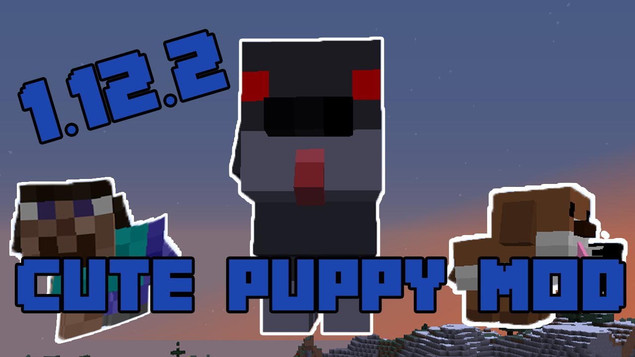 Cute Puppy Mod - 1.12.2 ¡PERROS MOLONES! - YouTube