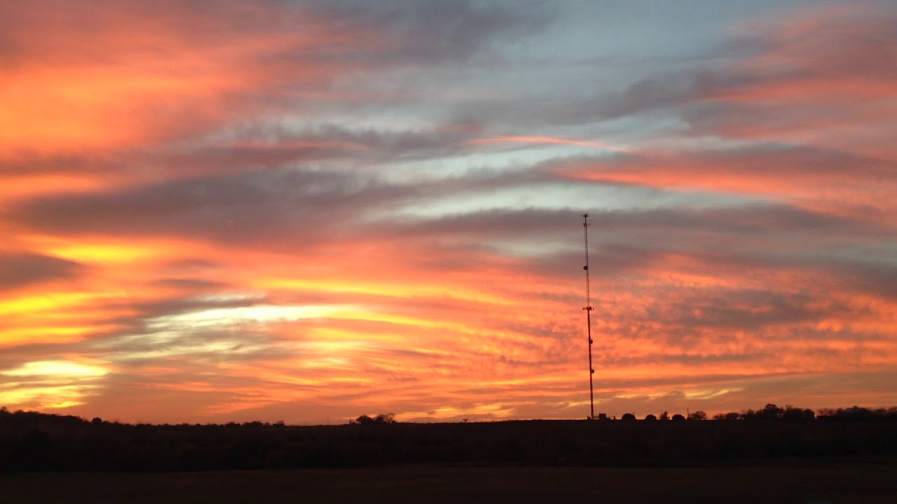 SunSet in Central Texas - YouTube