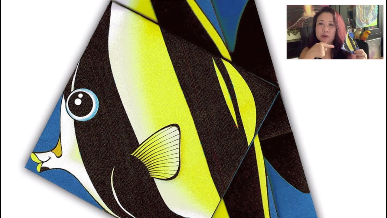 Moorish Idol Origami Instructions - YouTube