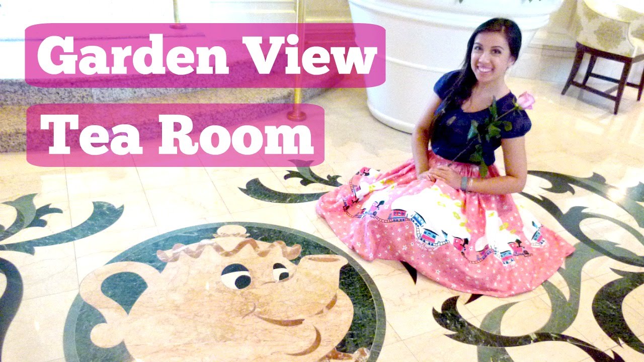 Garden View Tea Room | Return to Disney World - YouTube