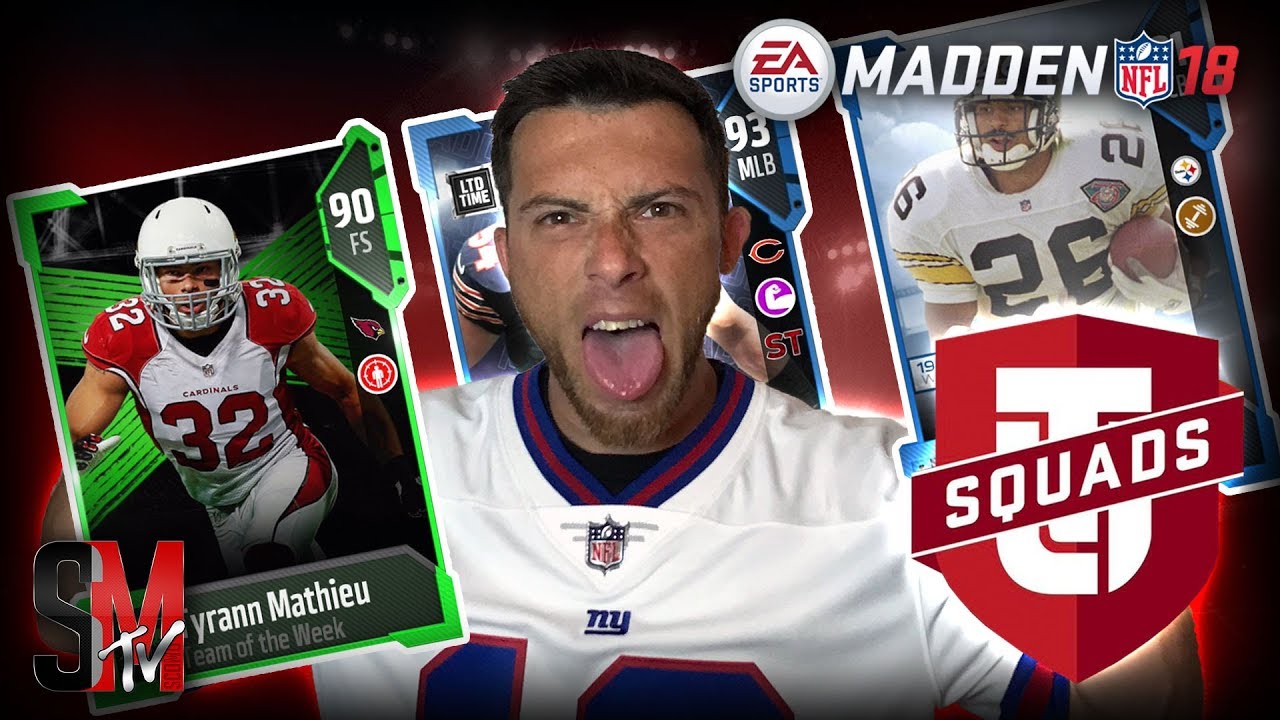 PLAYING MUT SQUADS FOR FREE NAT PLAYER SET - MADDEN NFL 18 GAMEPLAY ...
