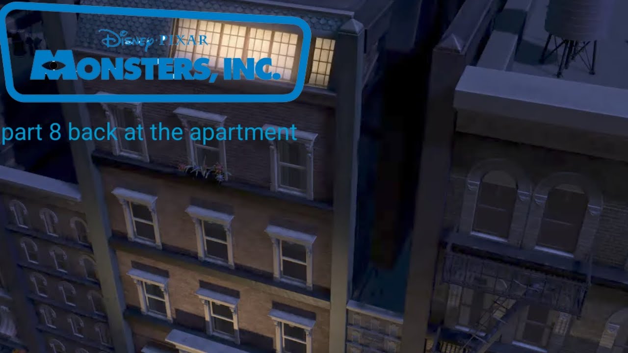 monsters inc animated version part 8 back at the apartment - YouTube