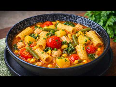 Diese Suppe ist so gesund für mich! Ich koche sie jeden Tag! Das beste 20-Minuten-Rezept!