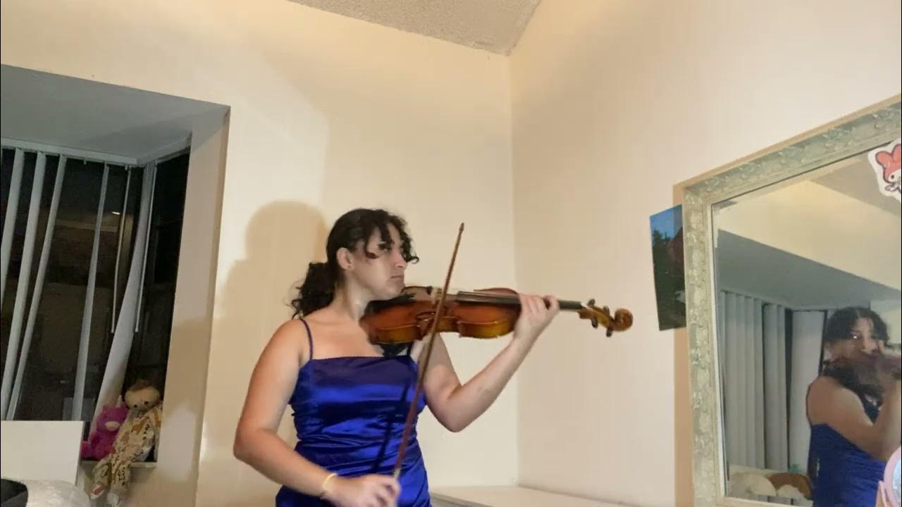 Beriot’s violin concerto No.9 in A minor (unaccompanied) - YouTube