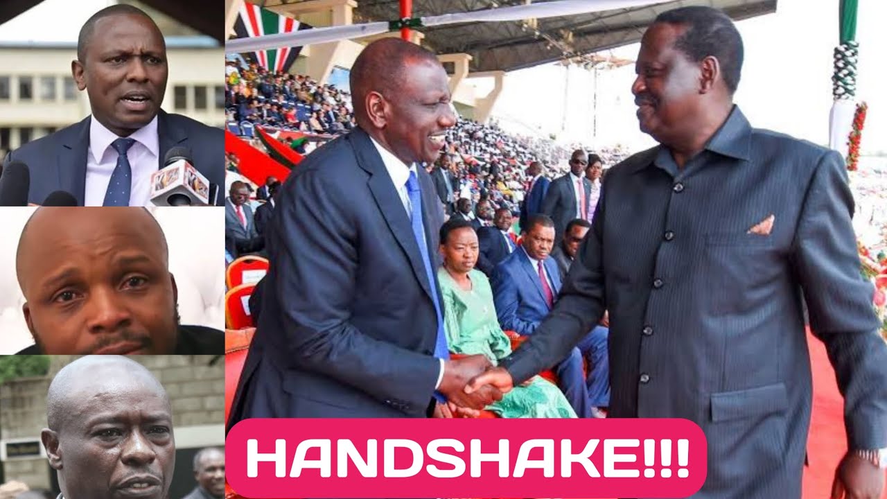 HANDSHAKE YA RAILA NA RUTO: USIWEKE SIASA KWA ROHO - YouTube