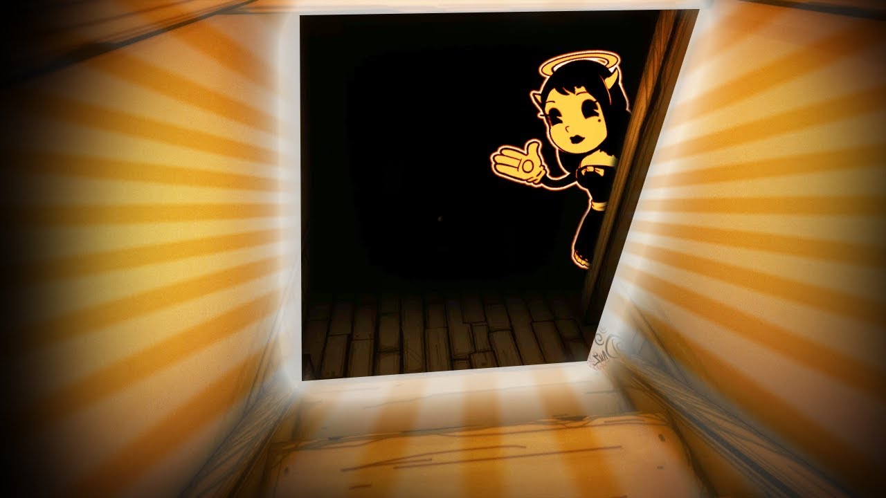 NEW SECRET CORRIDOR IN CHAPTER 1 Bendy And the Ink Machine Secrets ...