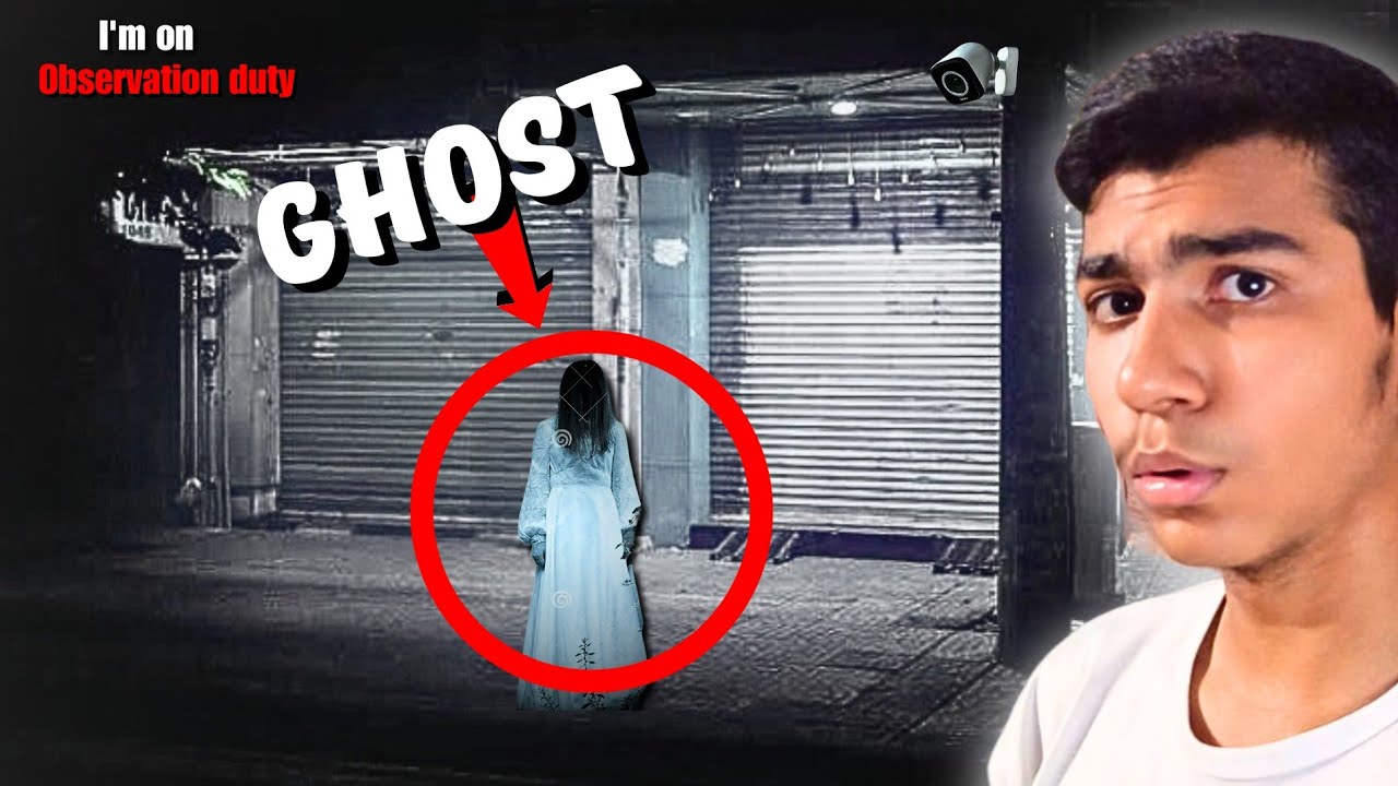 GHOST CAUGHT ON CAMERA || I'M ON OBSERVATION DUTY - YouTube