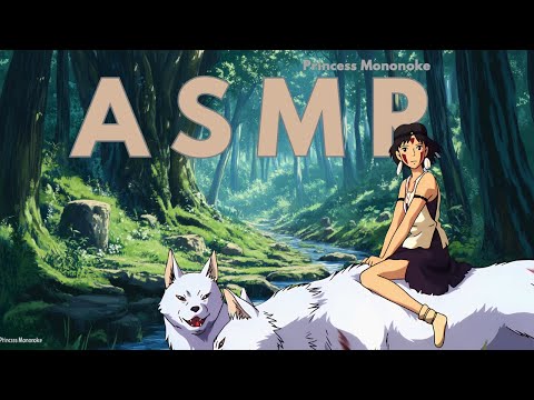 San’s Fight for the Forest 🌿 | ASMR Story | Princess Mononoke 4K