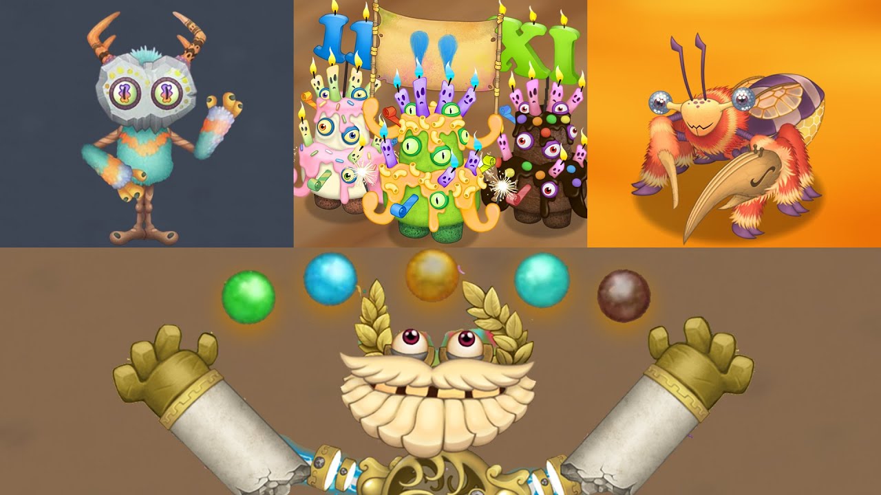 GOLD EPIC WUBBOX, Buzzinga, Knurv , Epic Jam Boree | My Singing Monsters Ver. 4.0 - YouTube