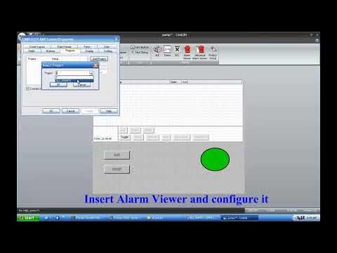 GE CIMPLICITY SCADA Tutorial - OPC connection "Alarm Viewer" - YouTube