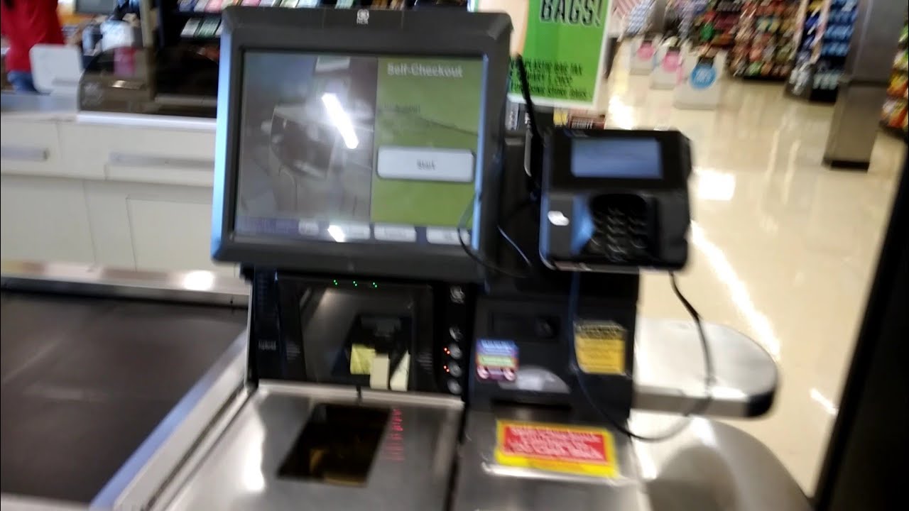 Mitchell Partycenter s Self Checkout Demo At Shoppers Food Pharmacy mitchell-partycenter-s-self-checkout-demo-at-shoppers-food-pharmacy