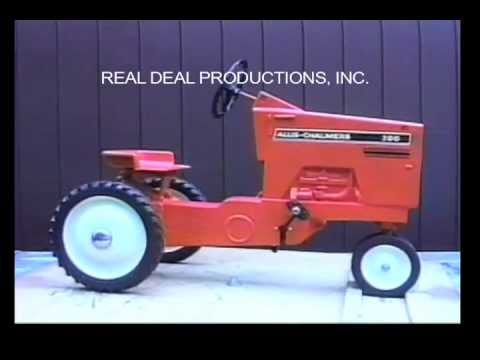 Allis Chalmers "200" Pedal Tractor - AC 200 - Ertl - YouTube