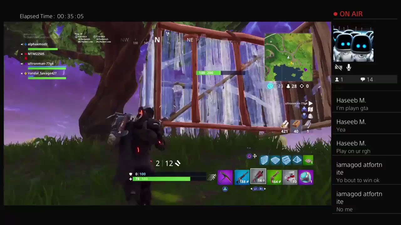 Playing Fortnite with Joshua - YouTube