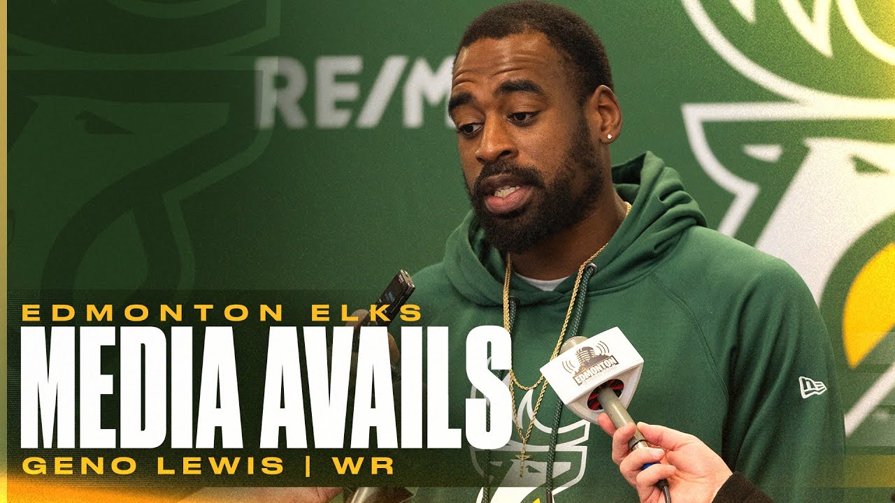 "Need to win early for success" | WR Geno Lewis | 2024 MEDIA AVAILS ...
