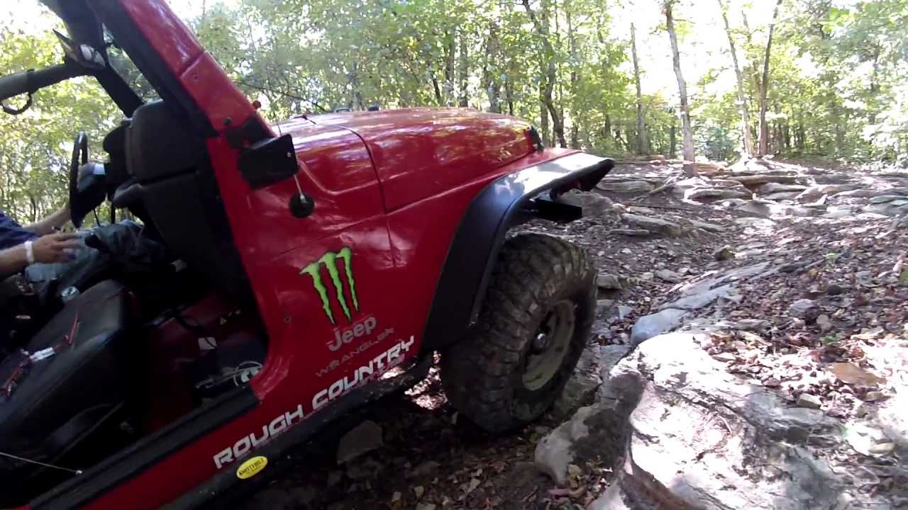 Tread Lightly ... Setting Up A Tree Saver For Winching A Jeep TJ ...