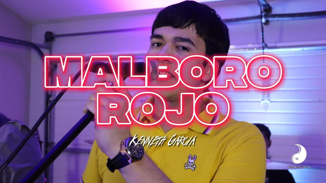 Kenneth García - MALBORO ROJO (En Vivo) - YouTube