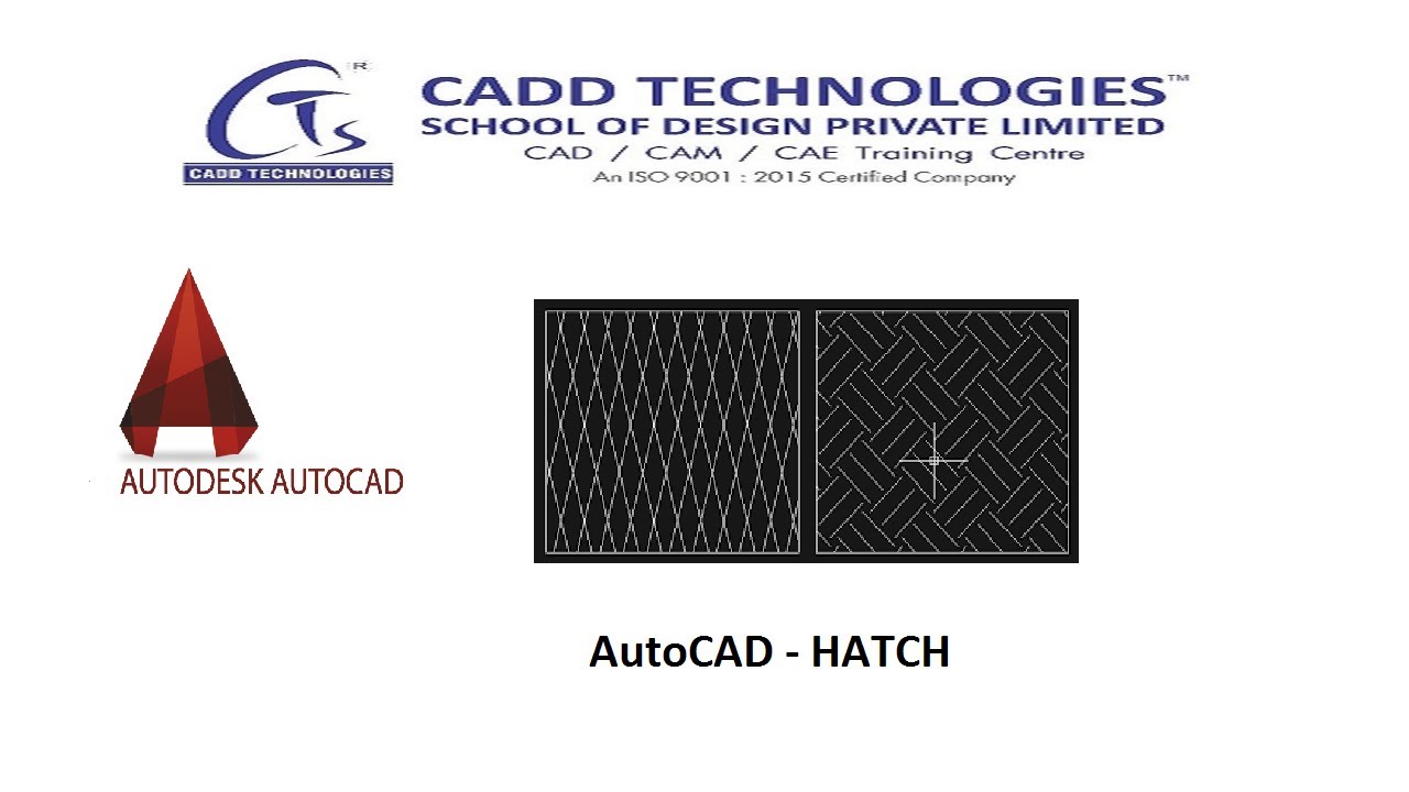 AutoCAD - HATCH - YouTube