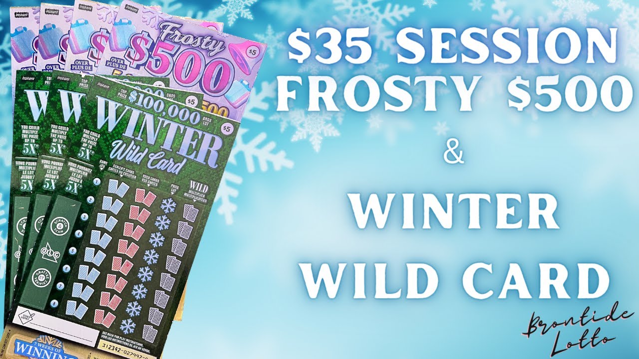 ️WINTER SESSION! $35 IN TICKETS! FROSTY $500 & WINTER WILD CARD! ️ ...