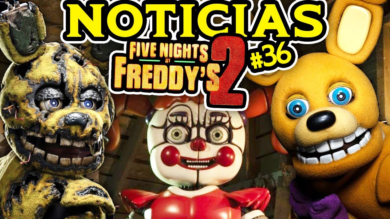CUERPO ENTERO de SPRINGTRAP, CIRCUS BABY, SPRING BONNIE y MÁS ...