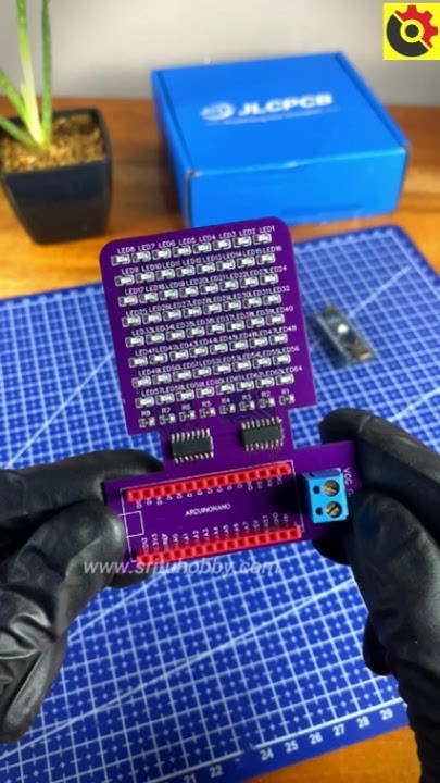 LED Matrix Display with Arduino Nano #jlcpcb #arduino #sritu_hobby @sritu_hobby - YouTube