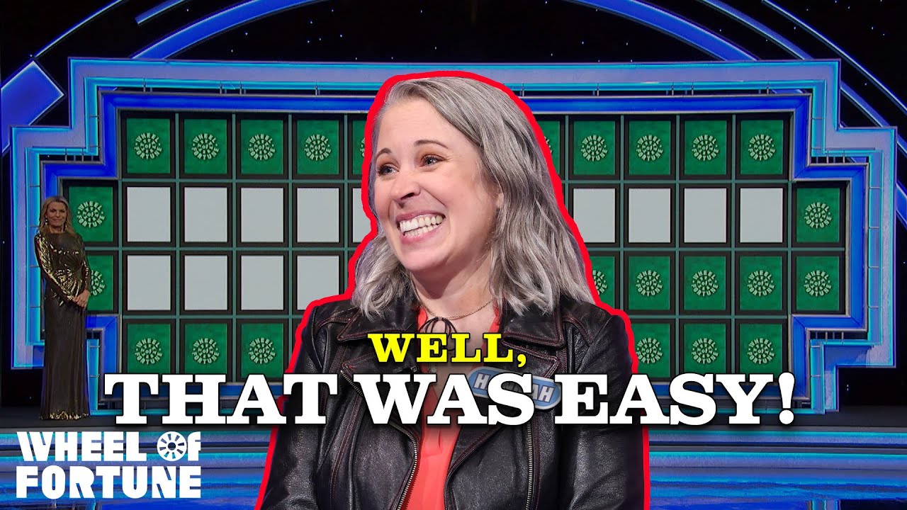 Hannah's Bonus Round | S41 | Wheel of Fortune - YouTube