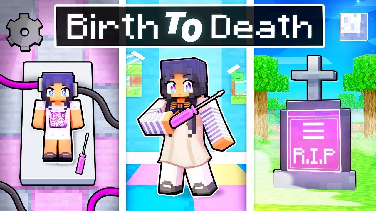 BIRTH to DEATH of MEGAN in Minecraft! - YouTube
