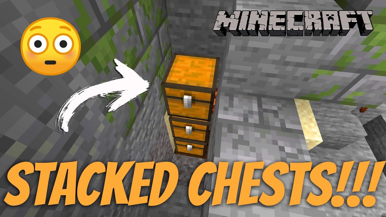 TRIPLE STACKED CHEST! DOUBLE TREASURE CHEST! VILLAGE WITH BLACKSMITH ...