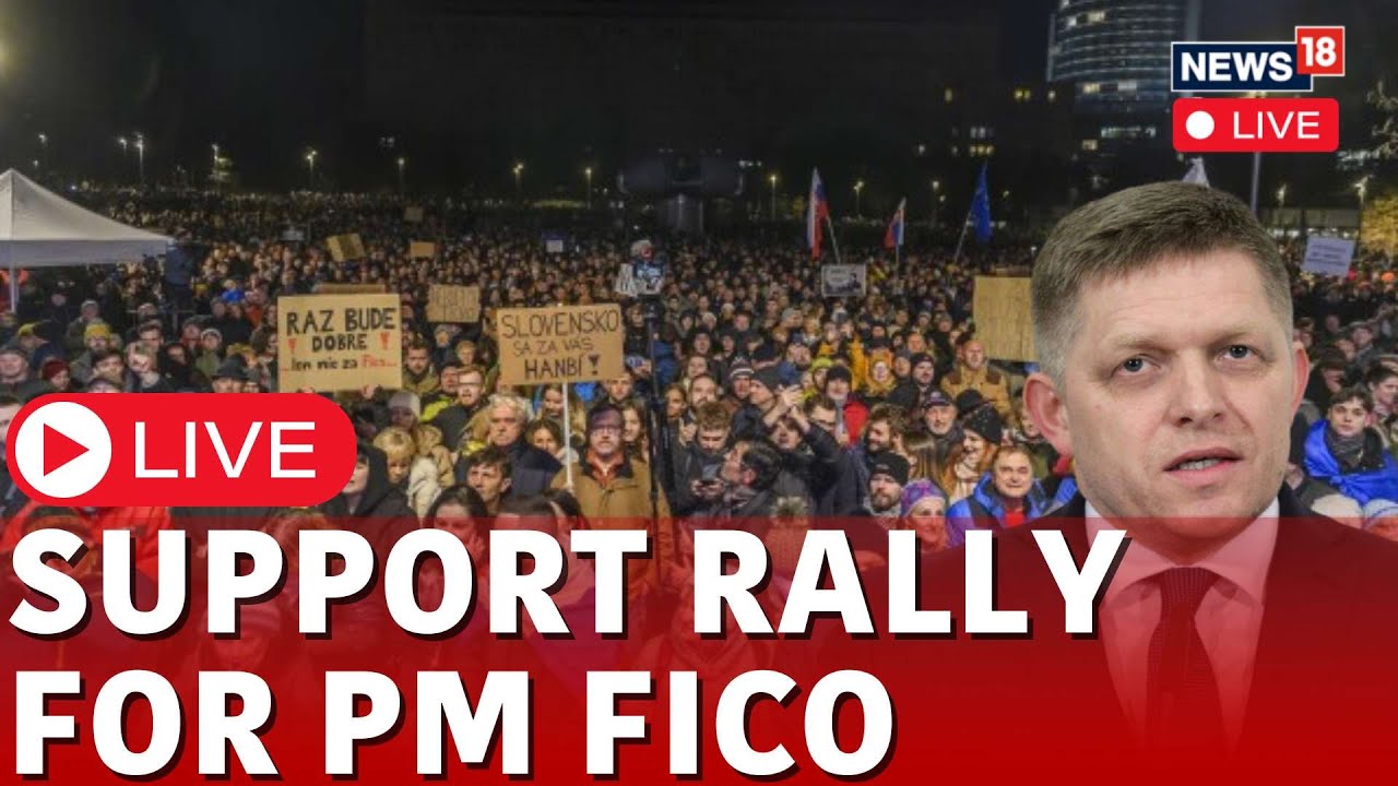 Slovakia News Live | Supporters Of Robert Fico Rally Near Banska ...