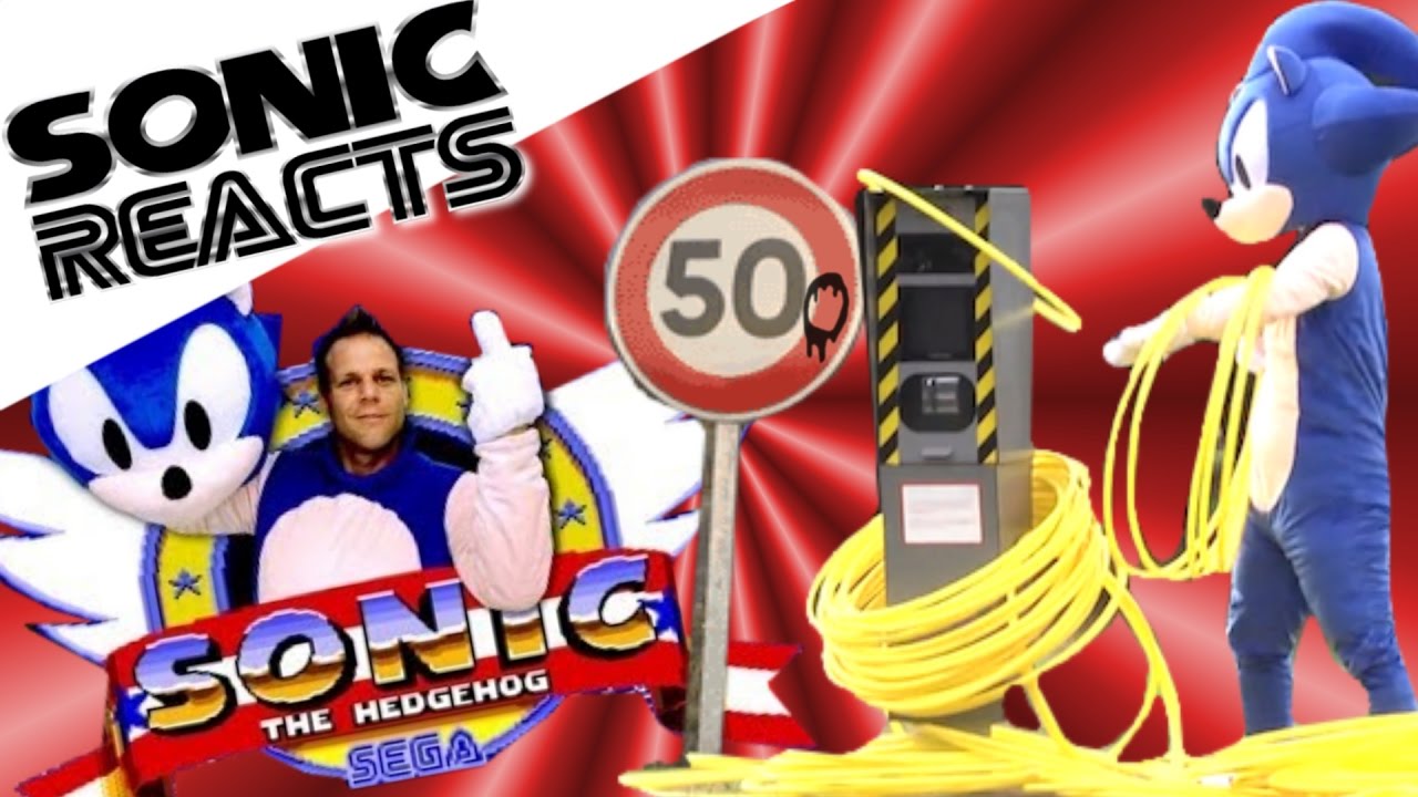 SONIC REACTS: Rémi Gaillard's Illegal Sonic Pranks - YouTube