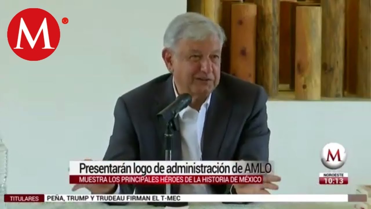 Anuncian logo del gobierno de AMLO - YouTube