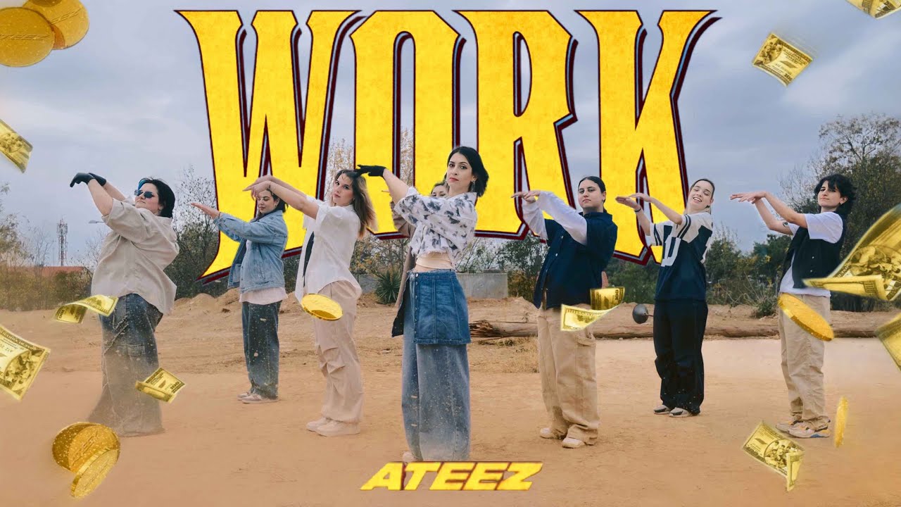 ATEEZ(에이티즈) - 'WORK' | Dance Cover By Moon Rabbit w/ Pinelopi [4K ...