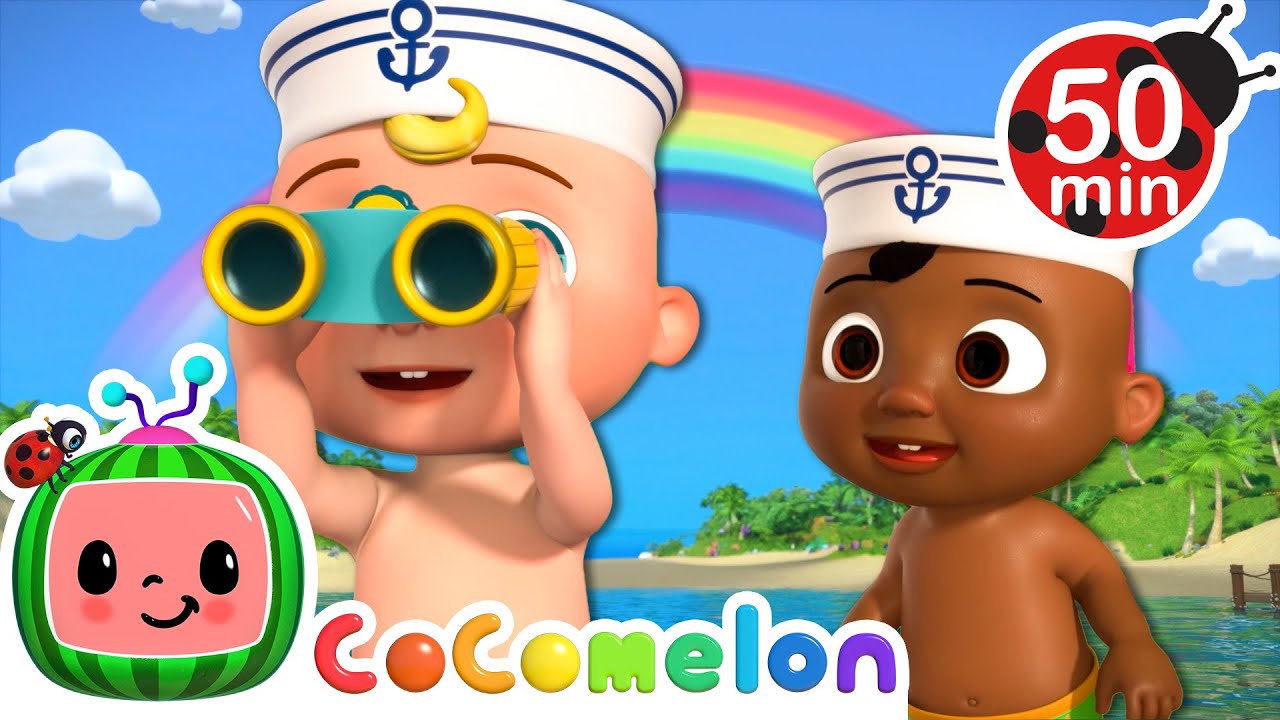 The Sailor's Sea Adventure | Cocomelon | Kids Cartoons & Nursery Rhymes ...