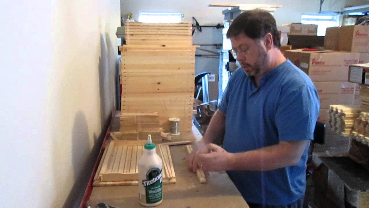 Frame Assembly for the Bee Hive - YouTube