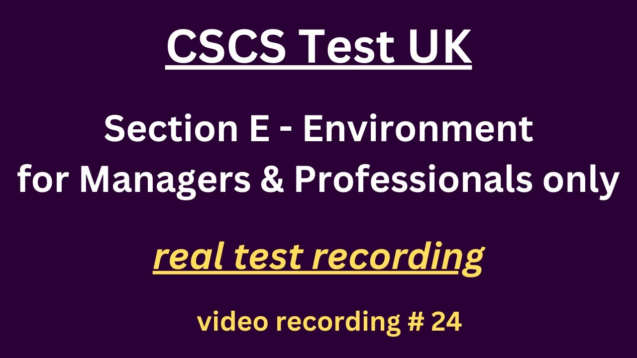 CSCS Card UK | CSCS Test 2024 | CSCS Test for MAP|#cscscard | #24 # ...
