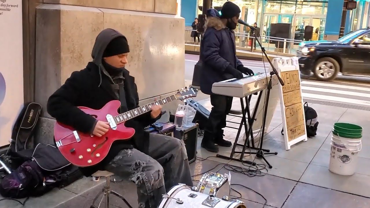 #Blues Performance by #Musicians Lamar Allen and Brian Doroba in # ...