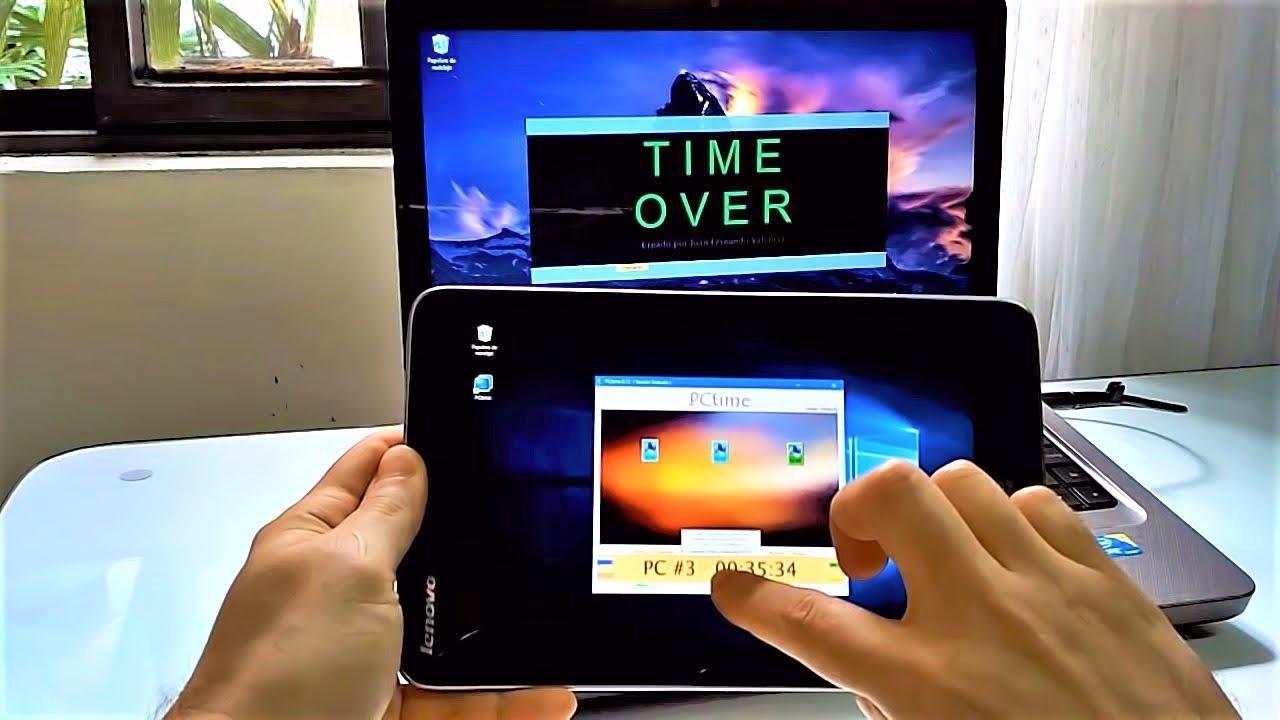 Control de Ciber PCtime Instalar y Configurar Servidor/Cliente en ...