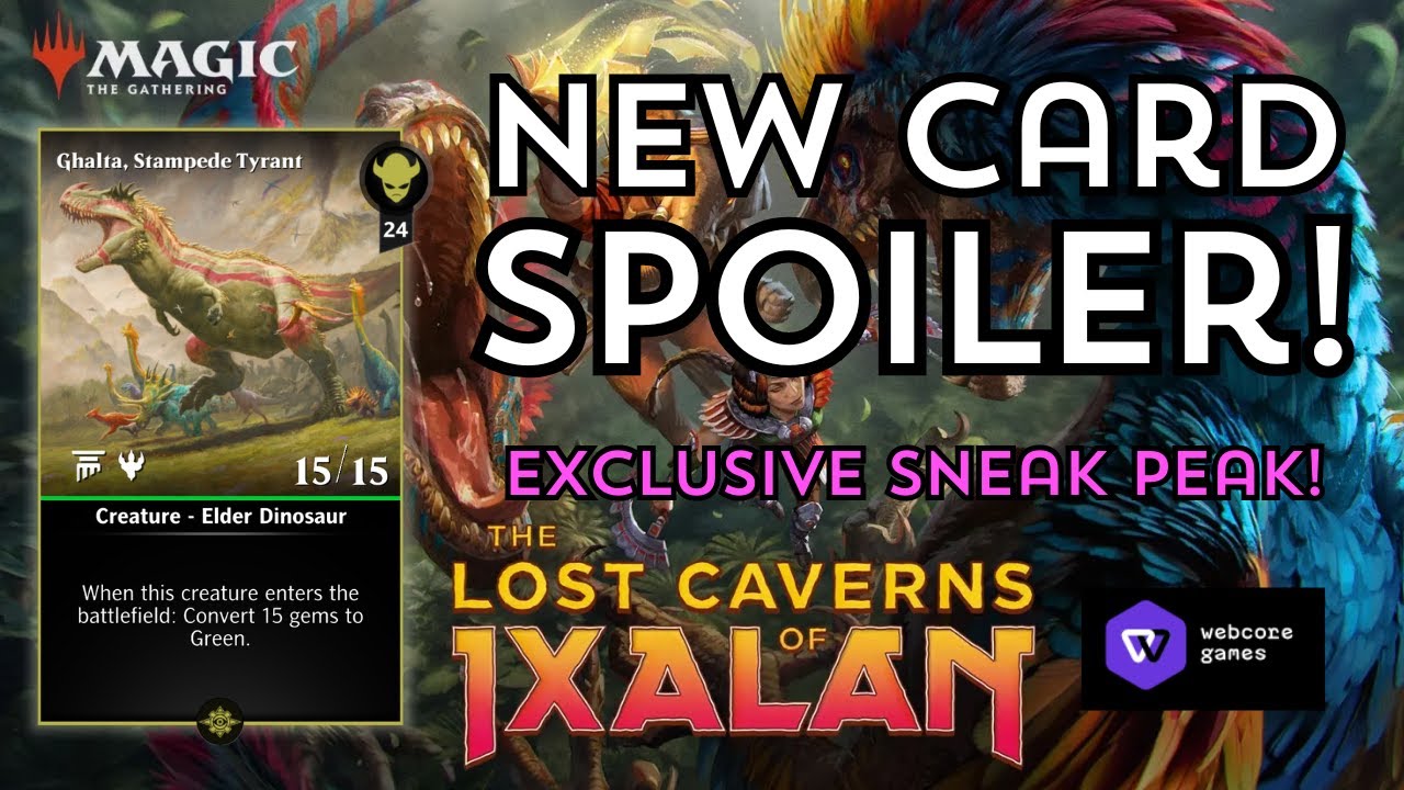 GHALTA, STAMPEDE TYRANT - Exclusive SPOILER for the UPCOMING SET ...