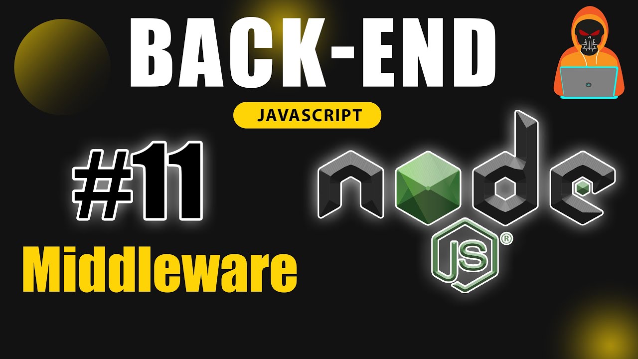 Middleware in Node.js 🚀 | Backend Mastery with Node.js | Death Code - YouTube